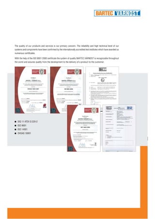 Взрывозащищенные НВ моторы Bartec Varnost | PDF