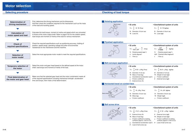 Motor selection | PDF | Physics | Science