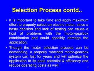 Motor Selection for Gearbox.pptx