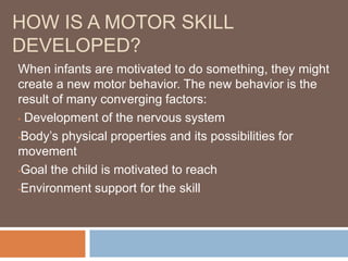 Motor skills | PPTX