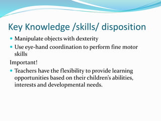 Motor skills acquisition and development | PPTX