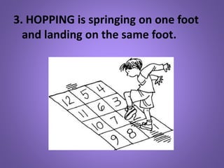 Motorskillspowerpoint | PDF | Walking | Sports