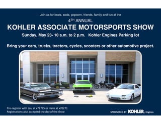 Motor sports flyer | PDF