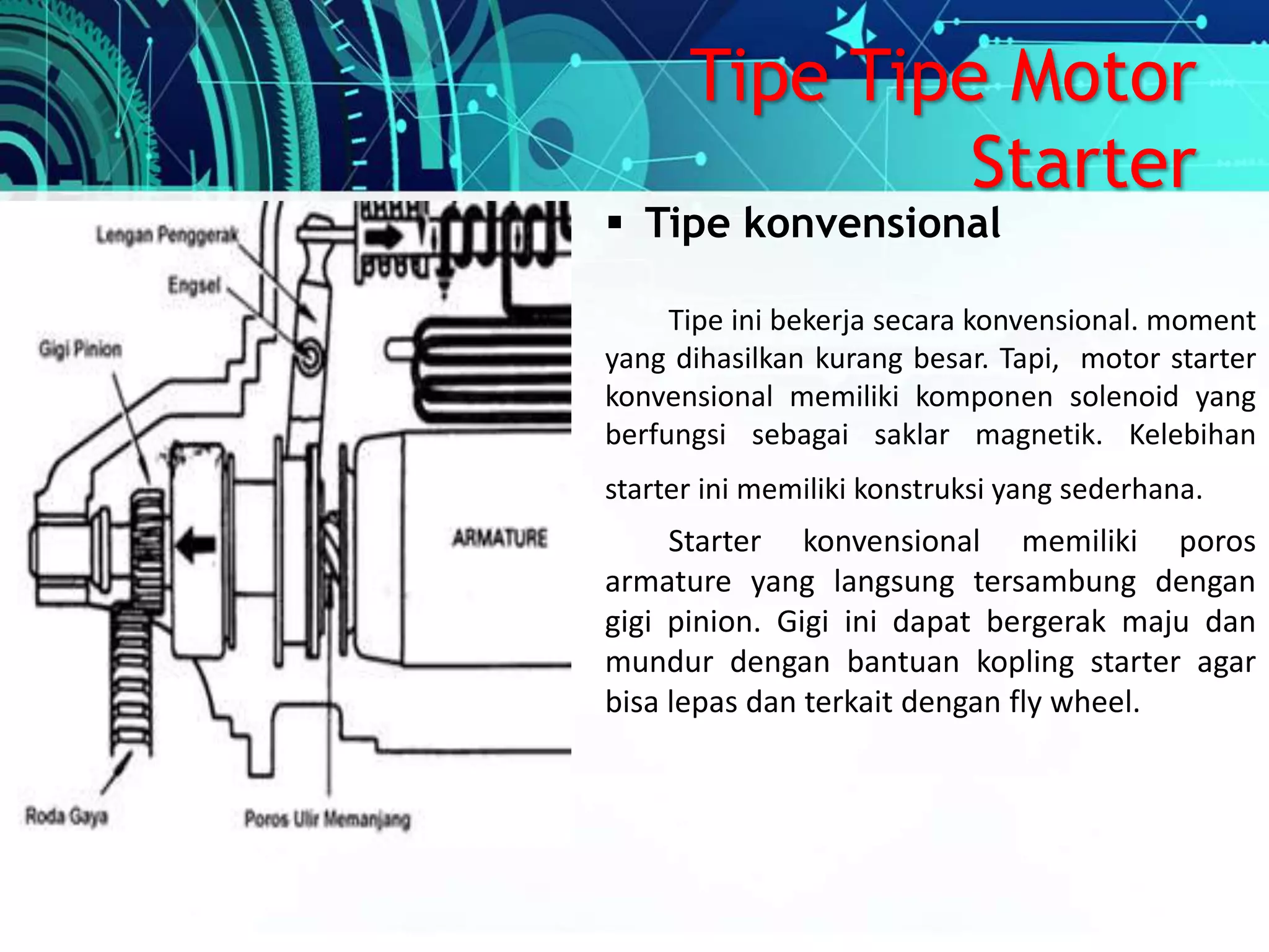 Motor starter | PPTX