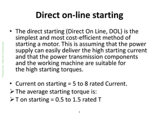 Motor starter Design | PDF