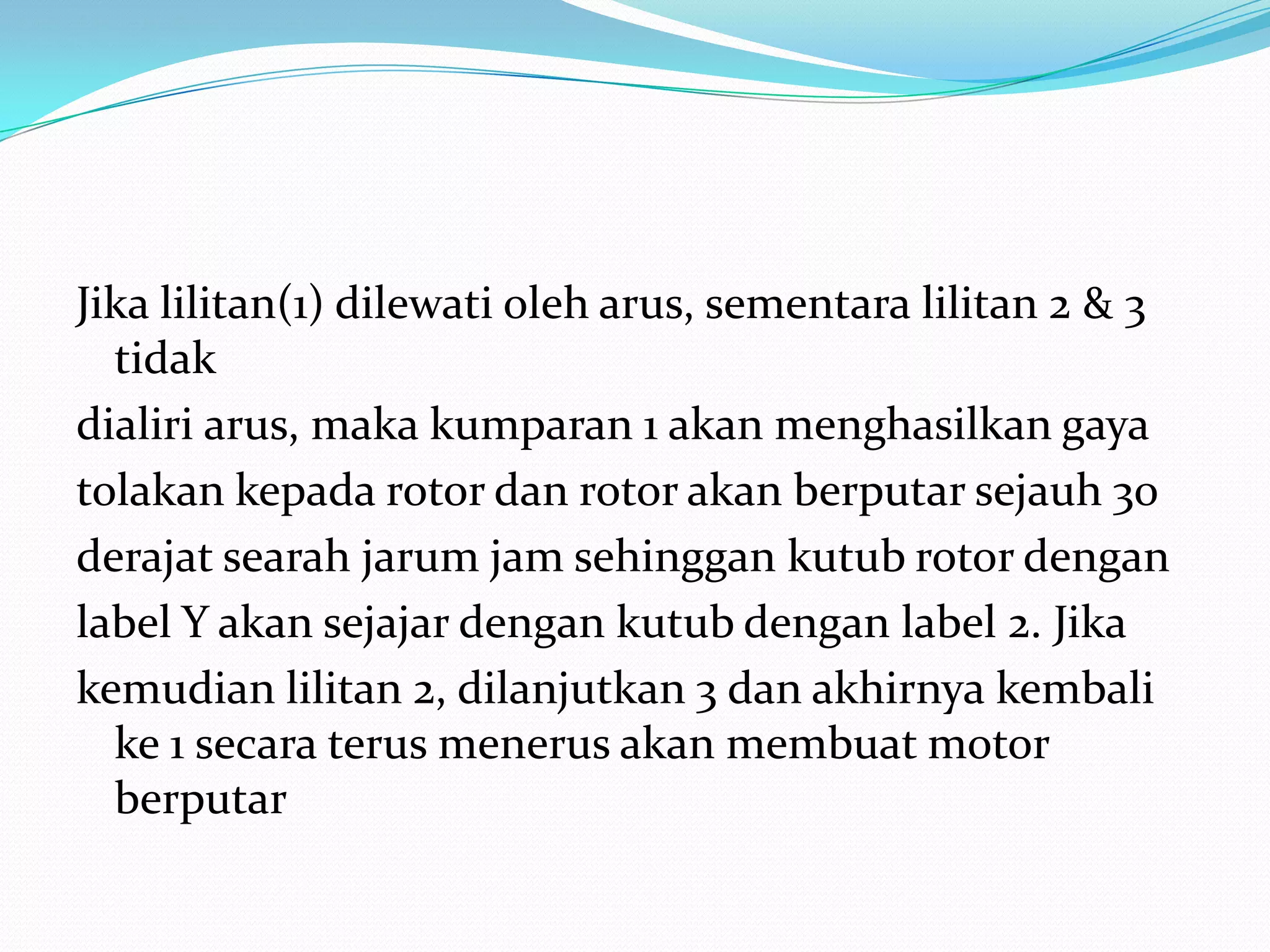 Motor stepper | PPTX