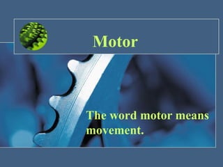 Motor system | PPT