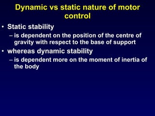 Motor system5 posture | PPT
