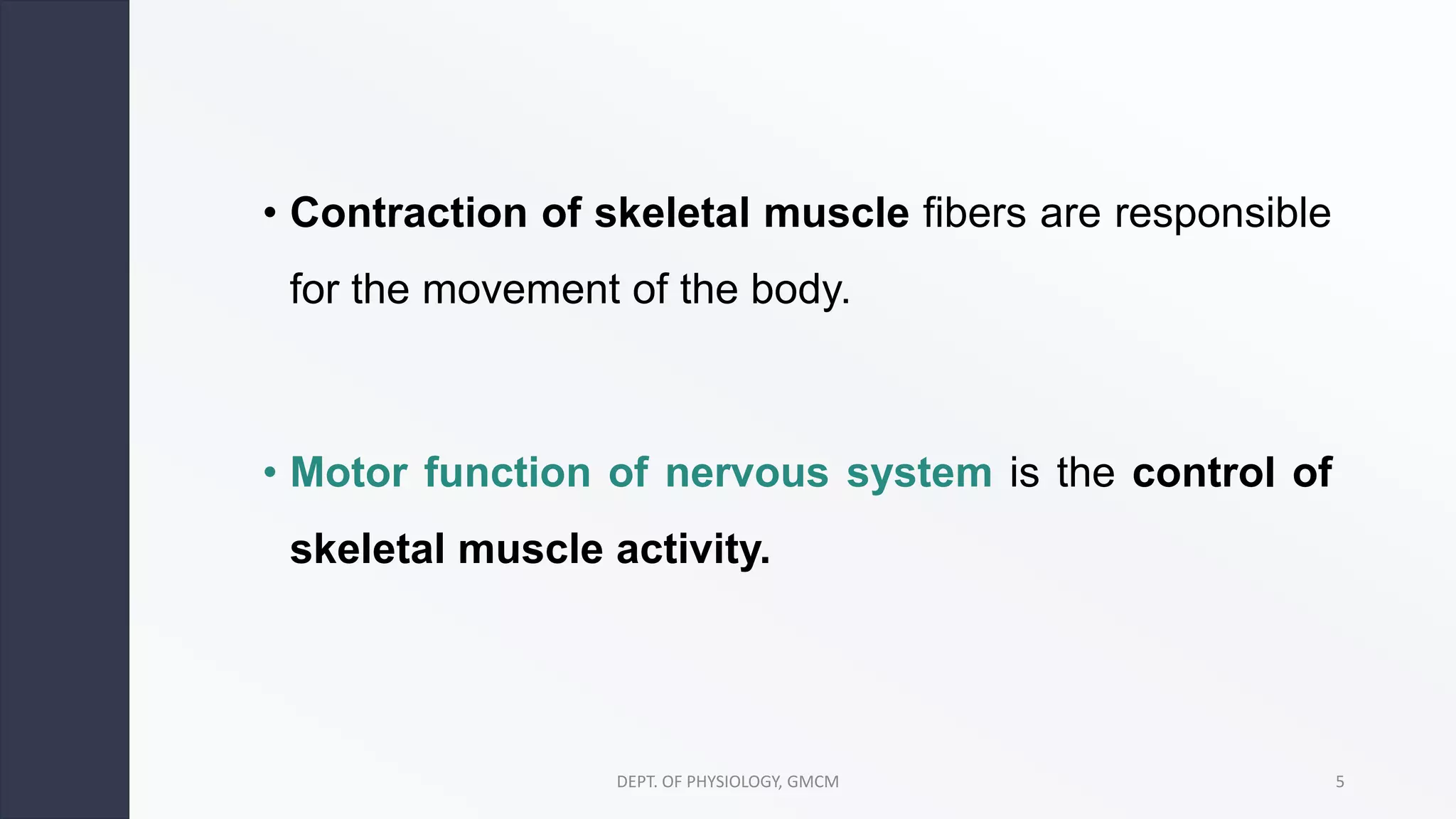 Motor System | PDF