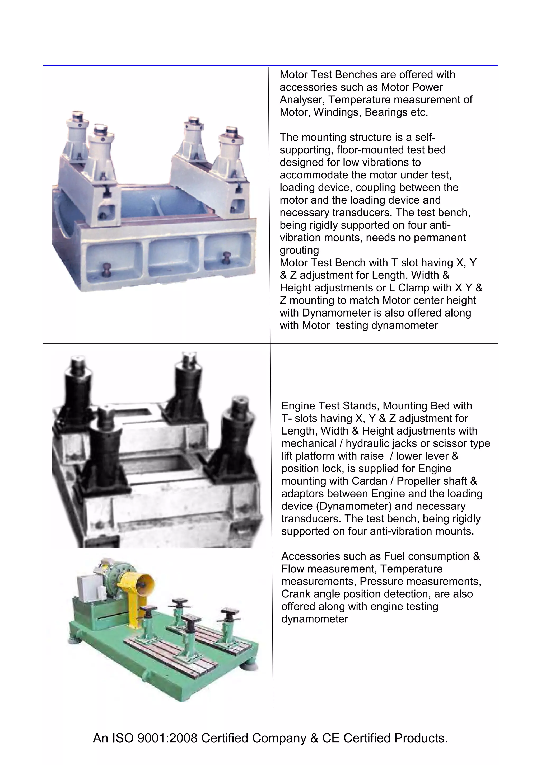 Motor test dynamometers | PDF