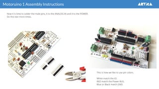 Motoruino 1 Assembly Instructions | PPT