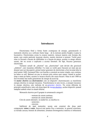 Motorul electric | PDF