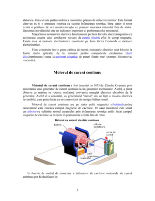 Motorul electric (1) | PDF