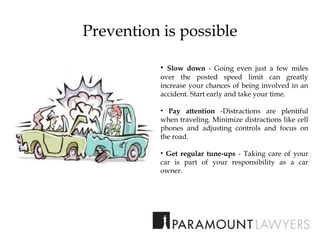 Motor vehicle accident compensation | PPT | Auto Safety | Automotive