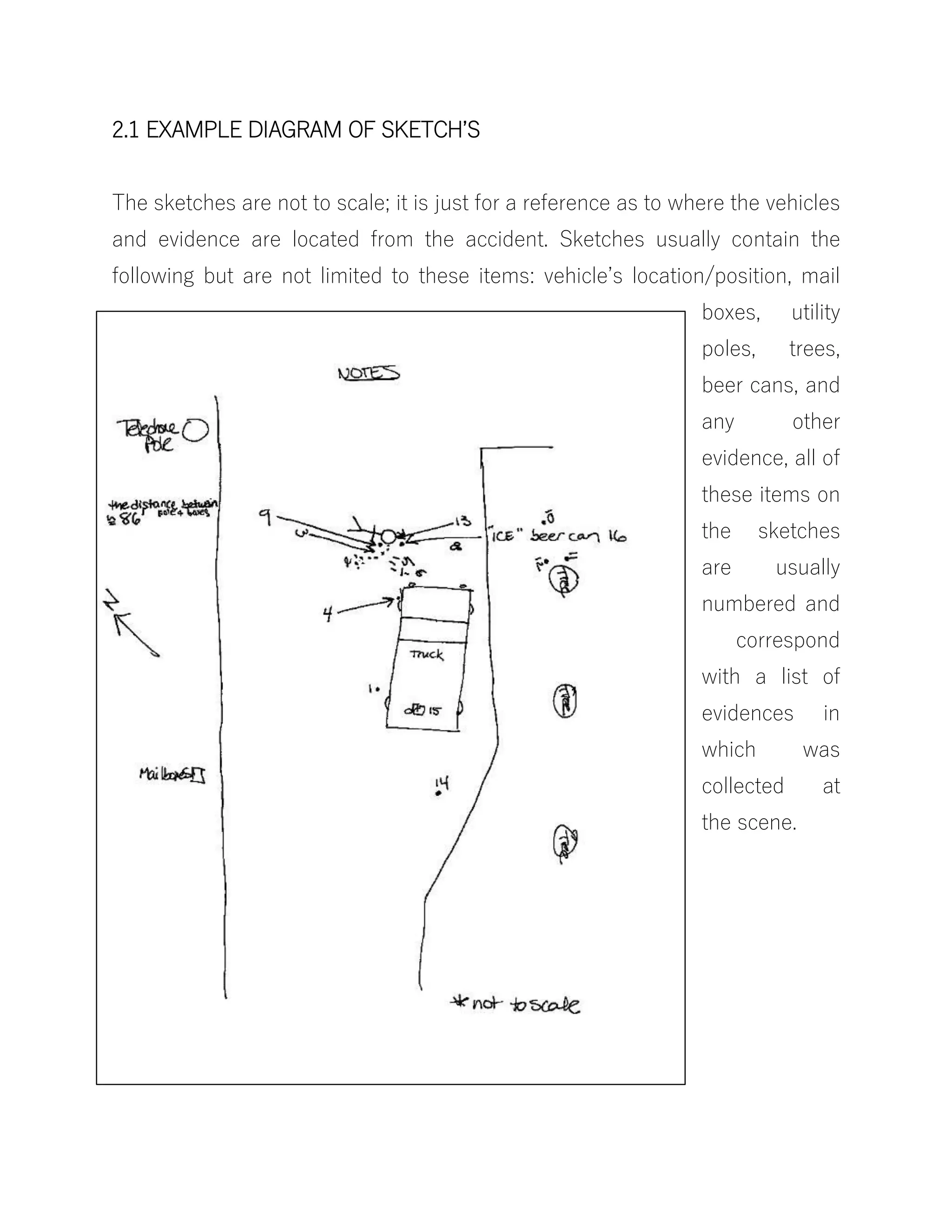 Motor vehicle accident forensic surveys | PDF