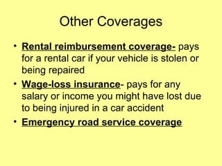 Auto, Home, Health, Life Insurance | PPT