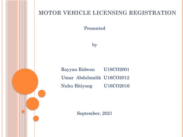 Motor vehicle licensing registration.pptx