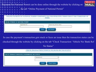 Motor Vehicle Permit | PPTX