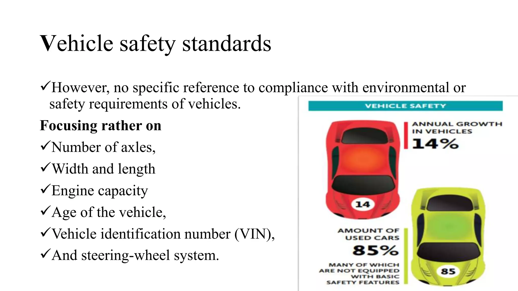 Motor vehicle regulation in ethiopia | PPTX