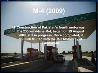 Pakistan Motorway | PPTX
