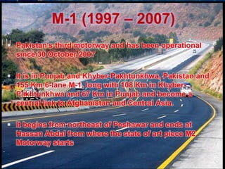 Pakistan Motorway | PPTX
