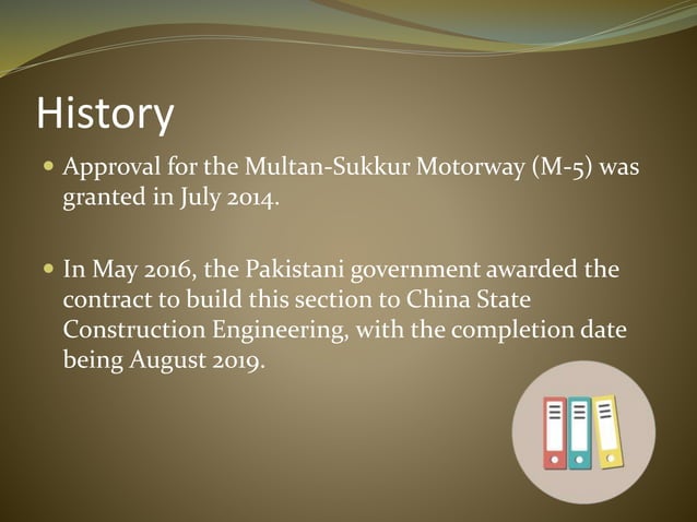 Multan to Sukkur Motorway (M5) | PPTX | Politics