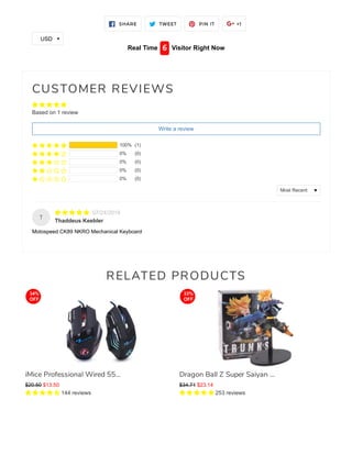 Motospeed CK89 NKRO Mechanical Keyboard | PDF