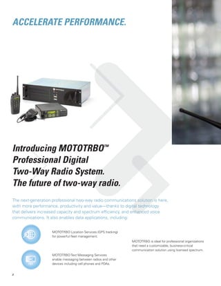 Mototrbo data apps_brochure | PDF