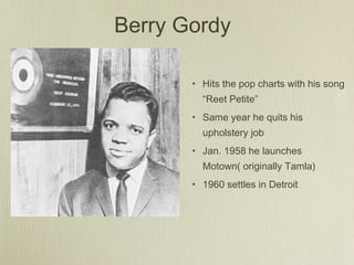 Motown | PPT