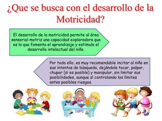 Motricidad Fina y Gruesa en menores de 3 a 6 años | PPTX