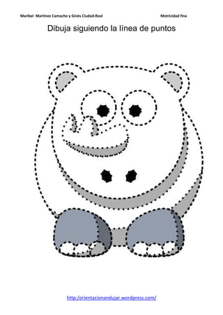 Motricidad fina-con-animales | PDF