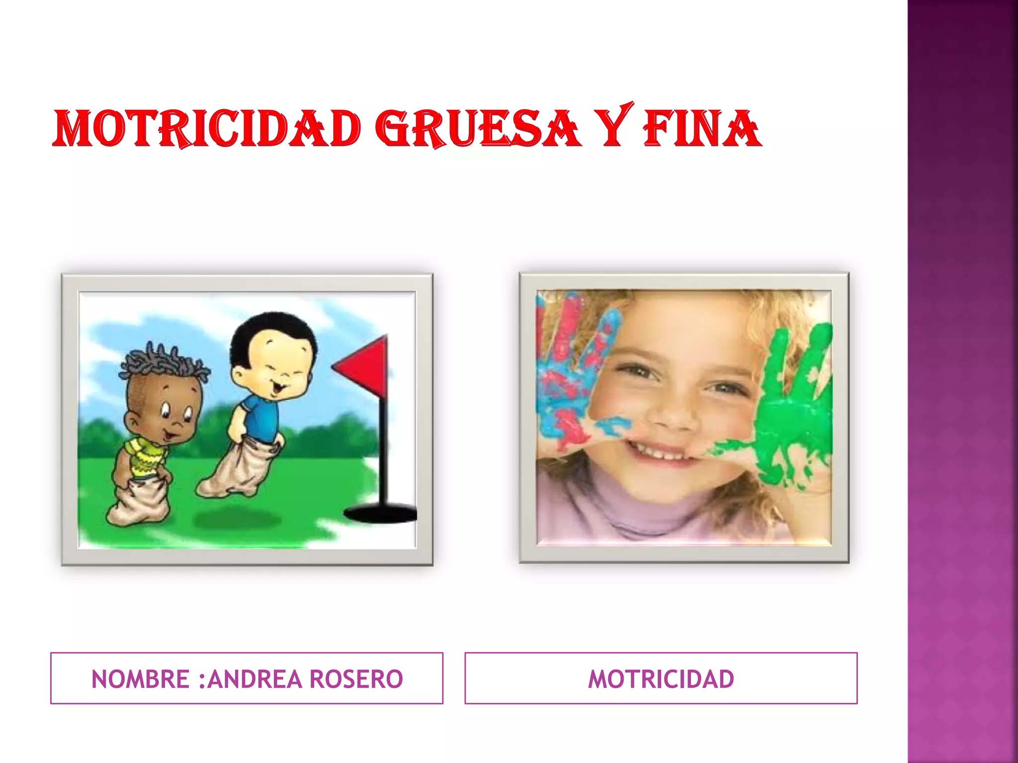 Motricidad gruesa y fina | PDF