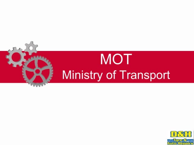 Mot rules and regulations | PPT