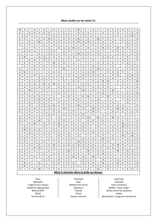 Mots cachéés | PDF