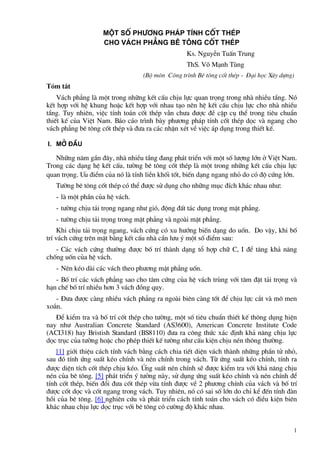 Mot so pp tinh ct cho vach phang btct | PDF