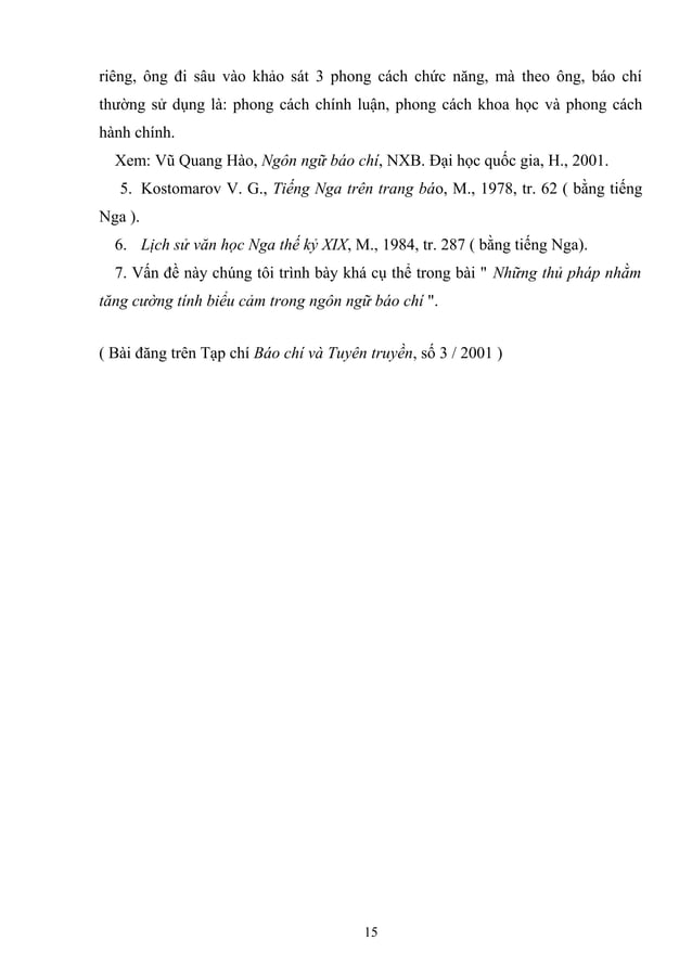 Một số vấn đề về sử dụng ngôn từ trên báo chí - Hoàng Anh - Boong Media | DOC