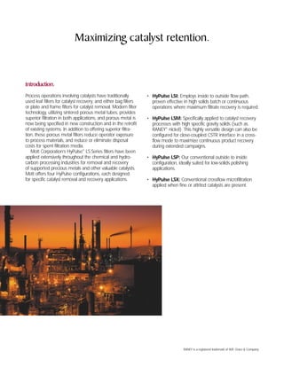 Mott catalyst recovery | PDF