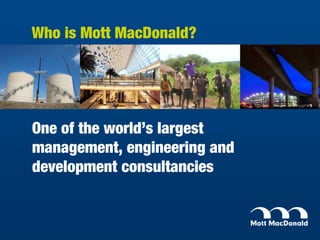 Mott Mac Donald | PDF