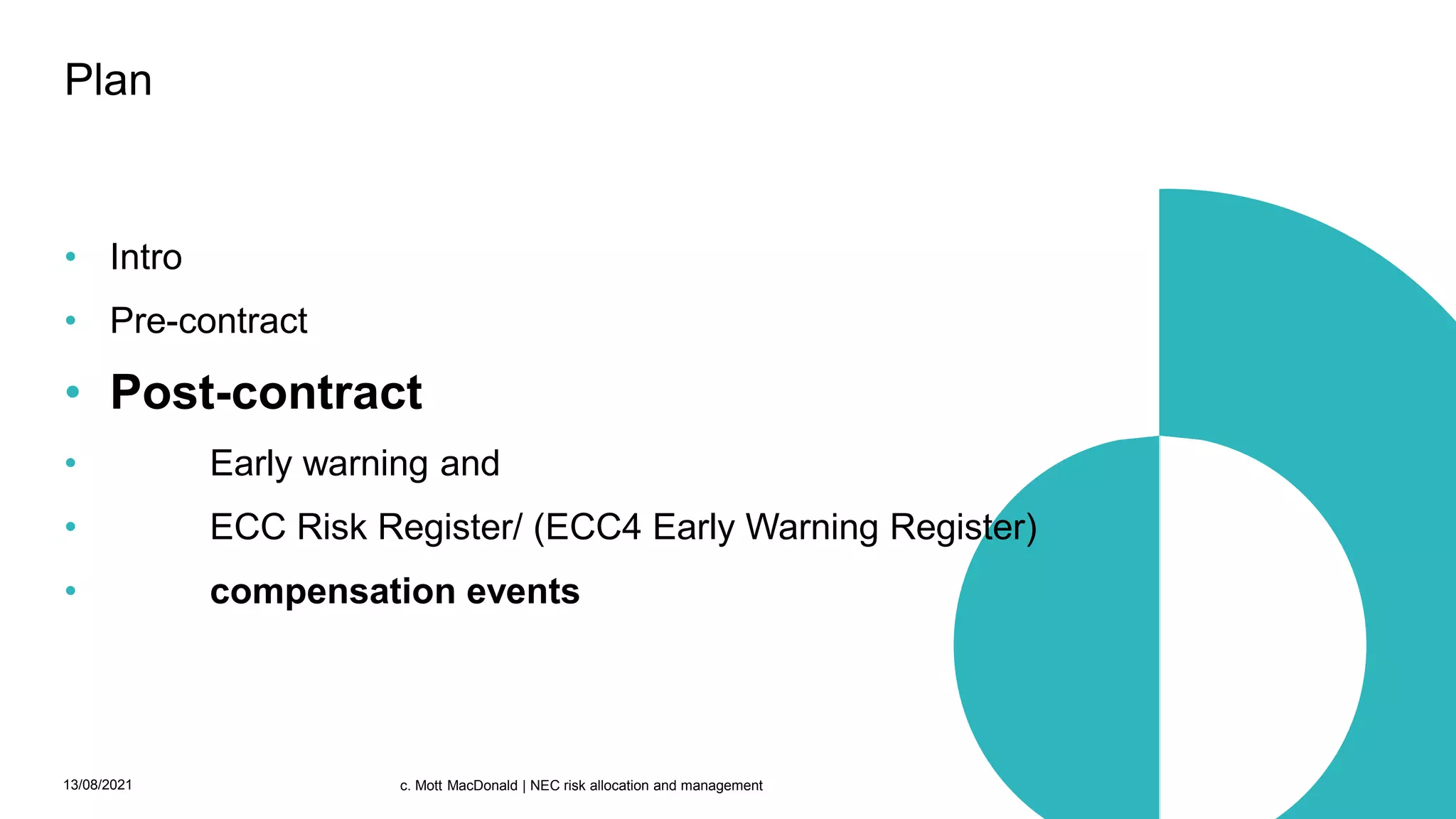 NEC Contracts - The Risk Register/Early Warning Register and risk ...
