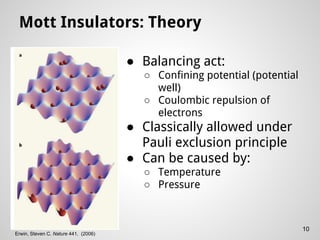 Mott metal insulator transitions satej soman, robert tang-kong | PDF