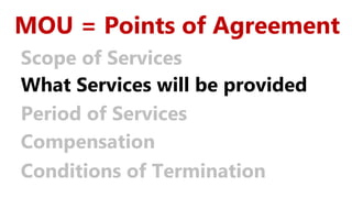 MOU_Memorandum Of Understanding | PDF