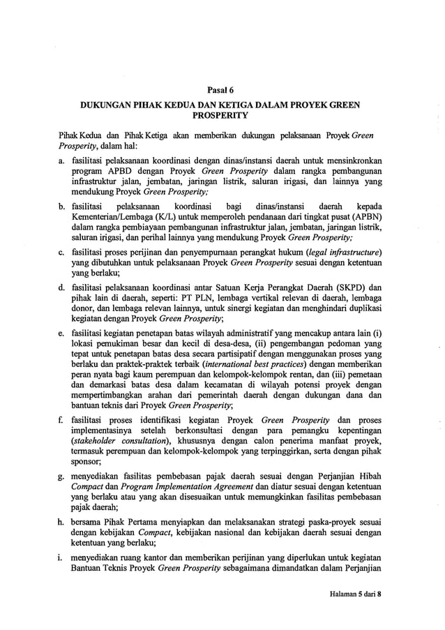 Contoh MoU Penetapan dan Penegasan Batas Desa Kab. Merangin-Provinsi ...