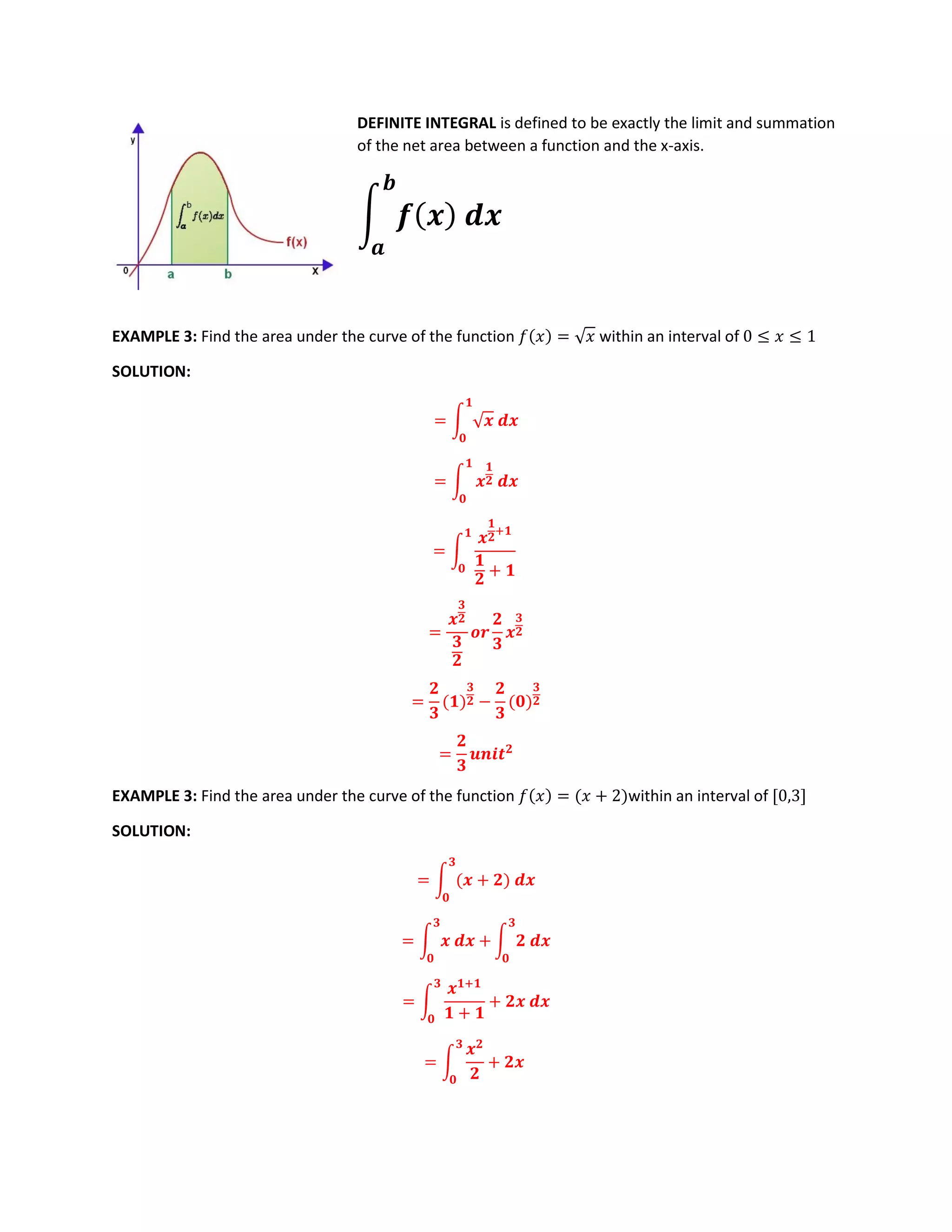 Moudule9 the fundamental theorem of calculus | PDF