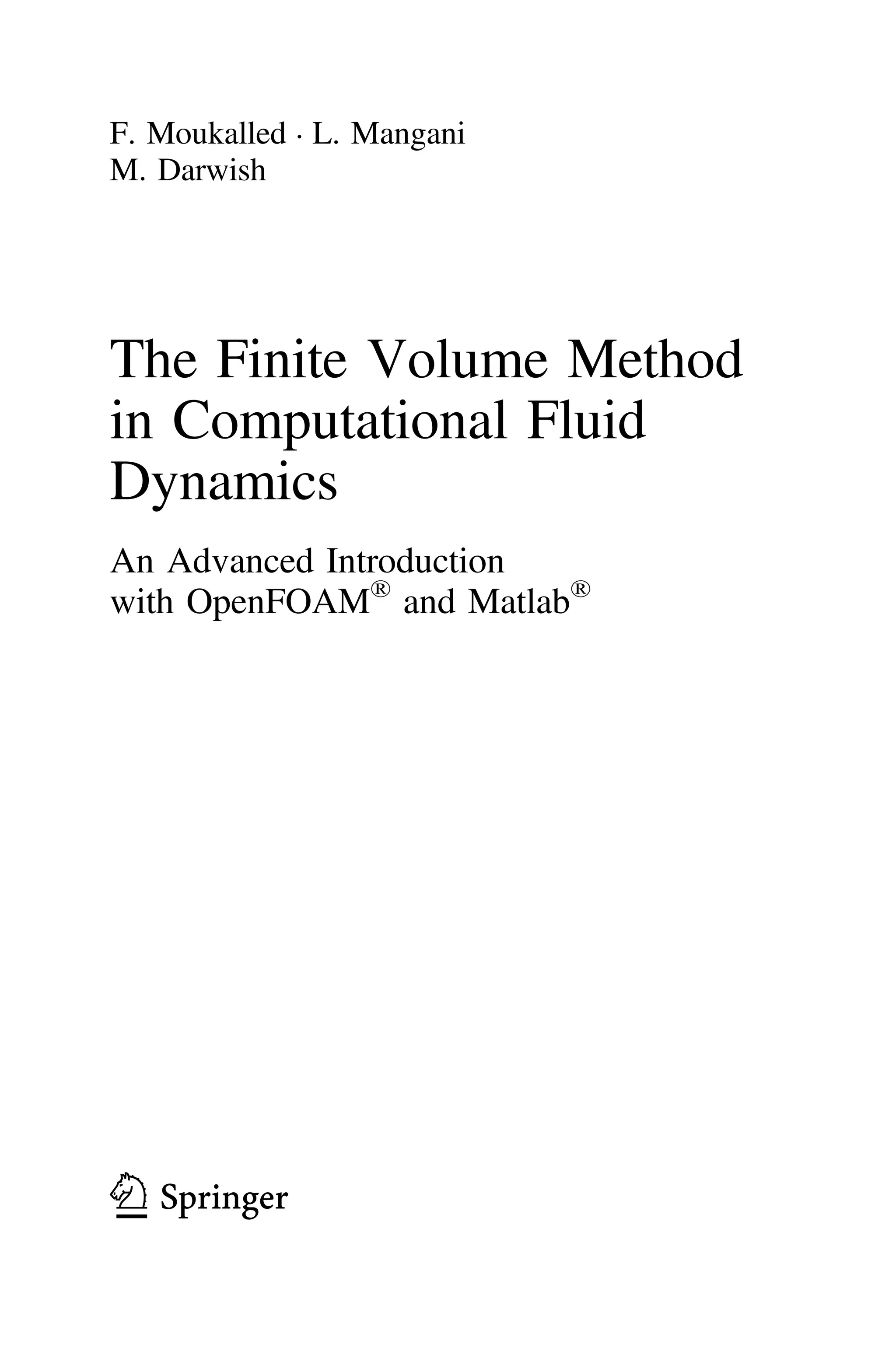 Moukalled et-al-fvm-open foam-matlab | PDF