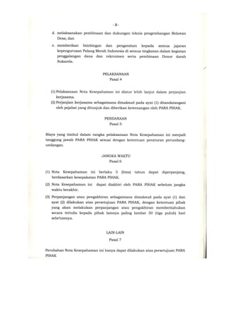 Mou PMI - kemendagri | PDF