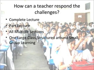Effective Teaching in Large Classes | PPT