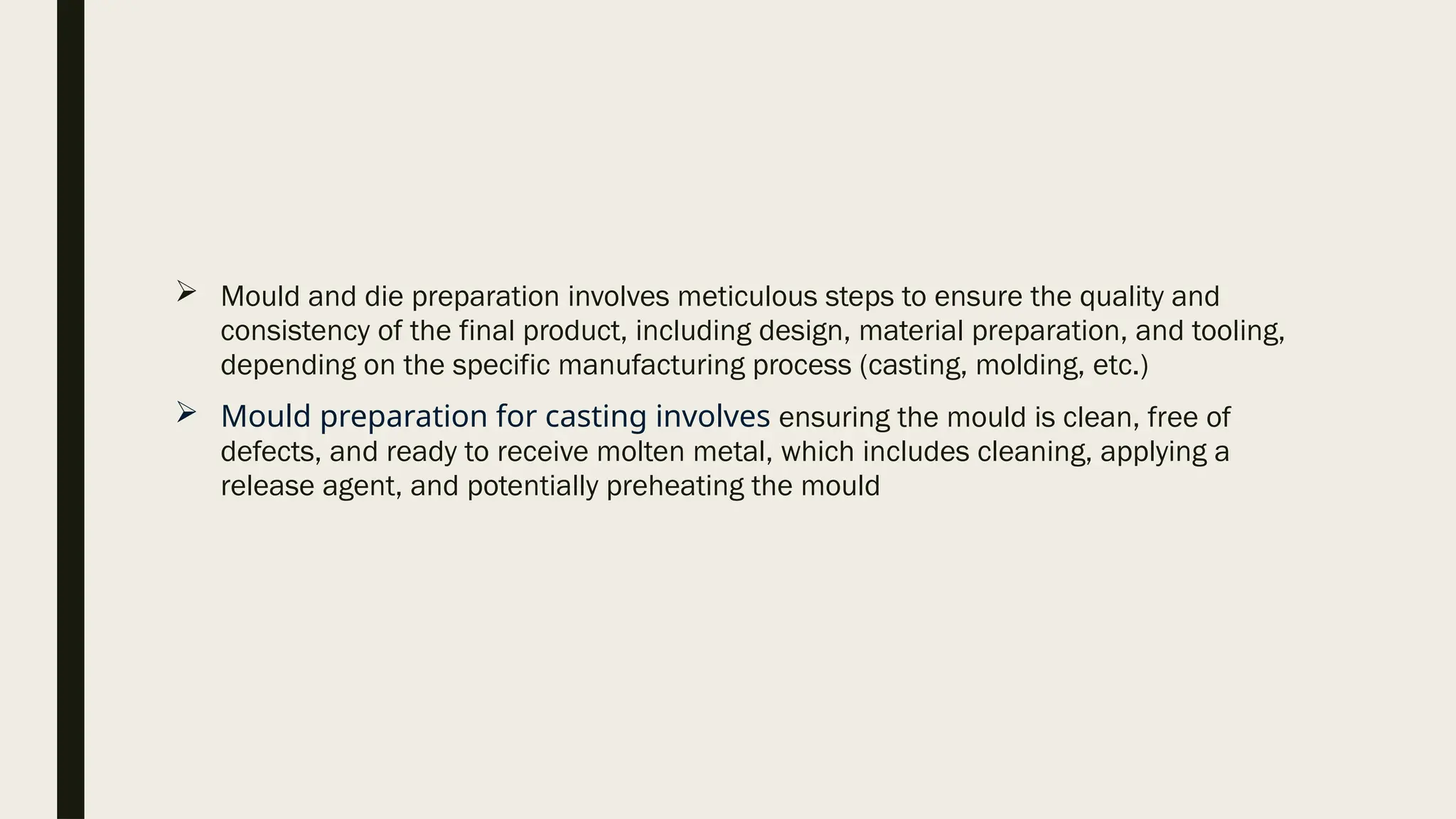 mould & die preparation.pptx........................ | PPTX
