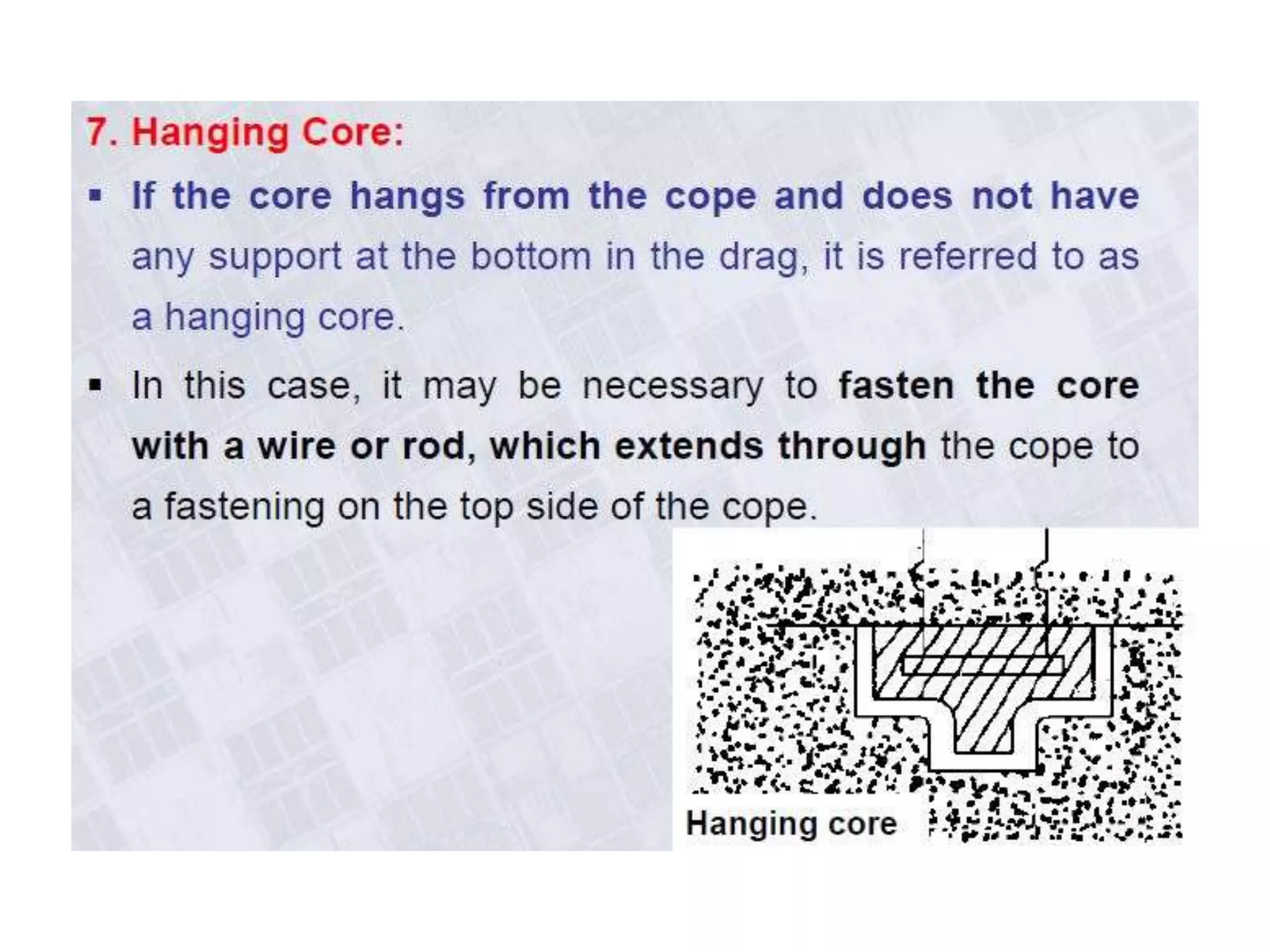 Moulding and core making | PPTX