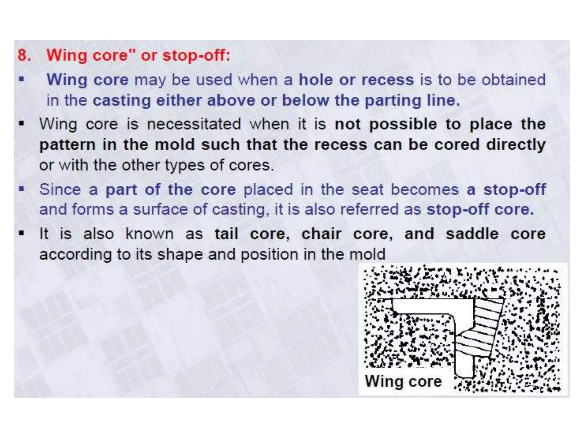 Moulding and core making | PPTX