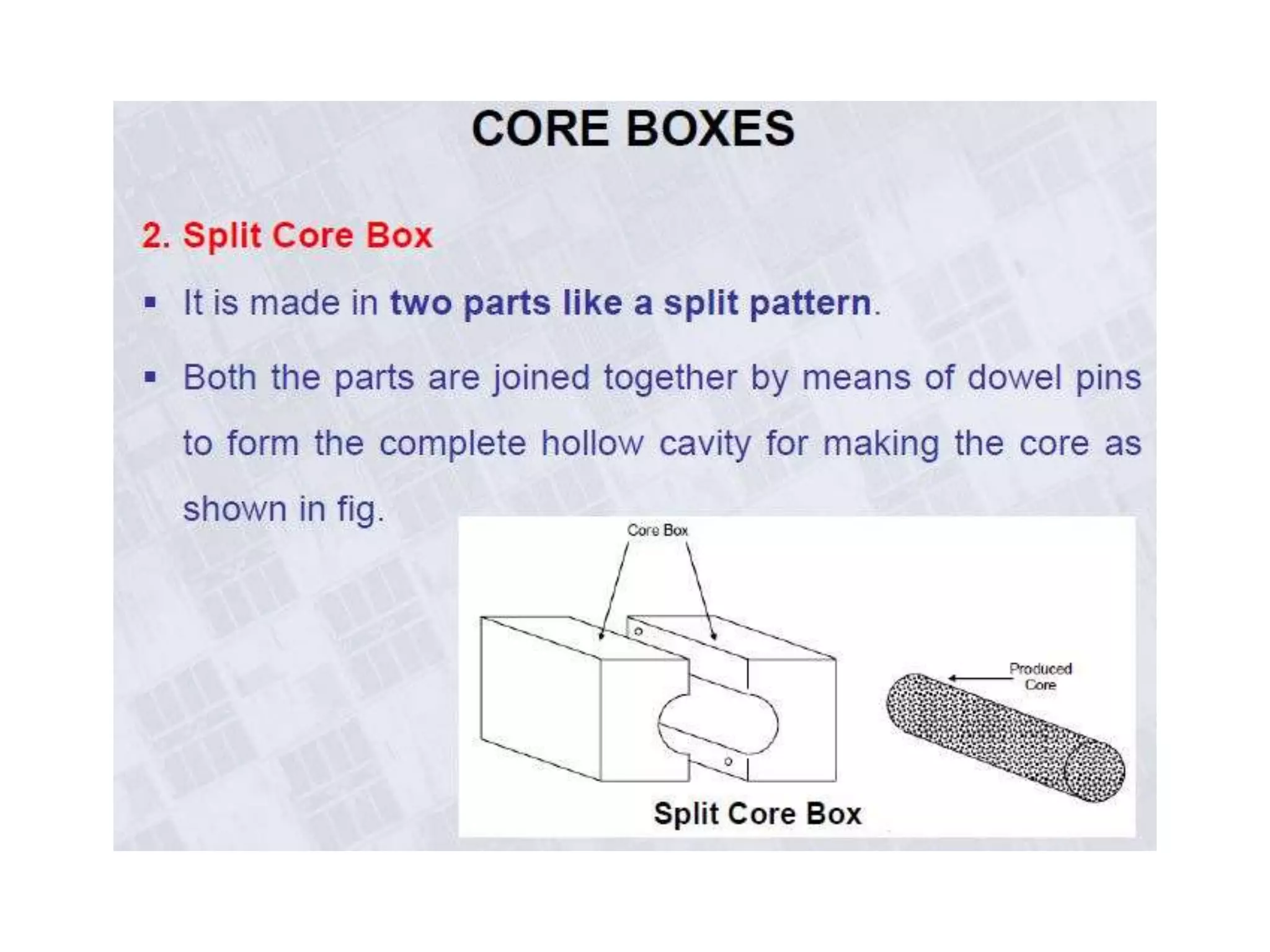 Moulding and core making | PPTX